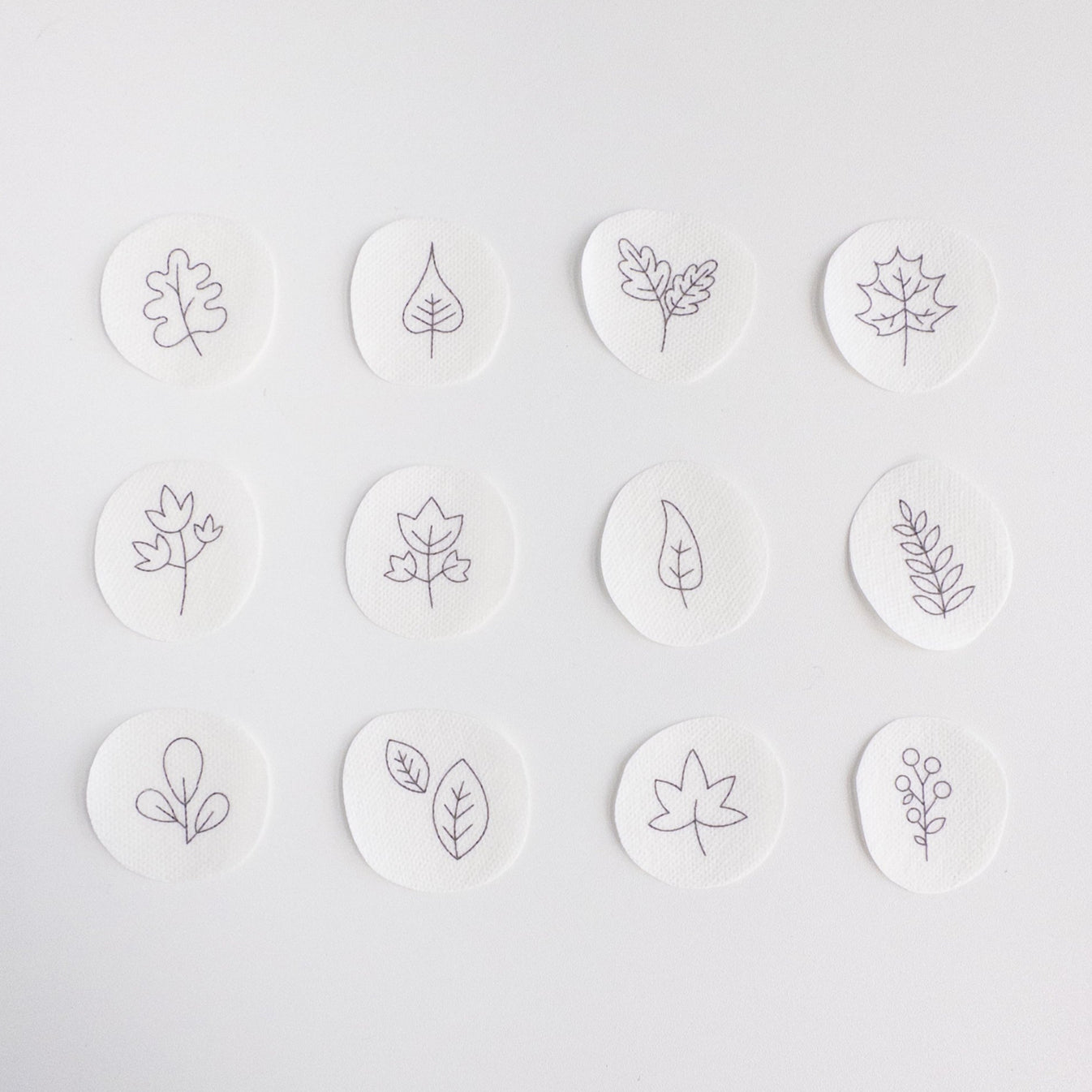 Mini Autumn Botanical Stick and Stitch Patterns – Olmsted Needlework Co ...