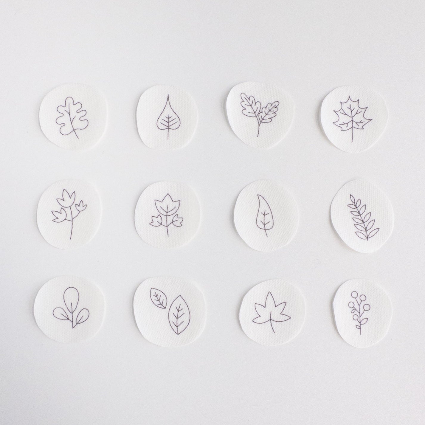 Mini Autumn Botanical Stick and Stitch Patterns – Olmsted Needlework Co ...