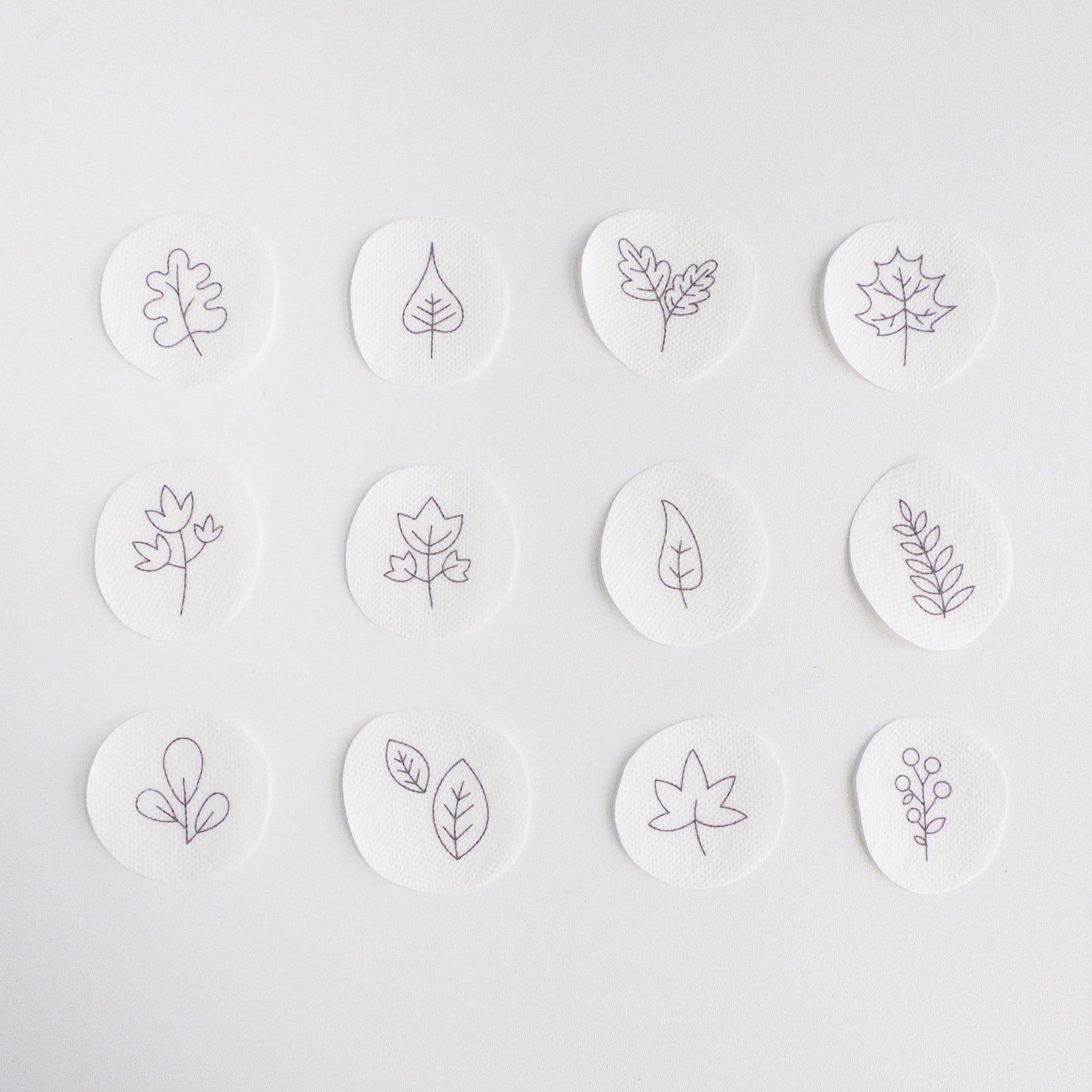 Mini Autumn Botanical Stick and Stitch Patterns – Olmsted Needlework Co ...