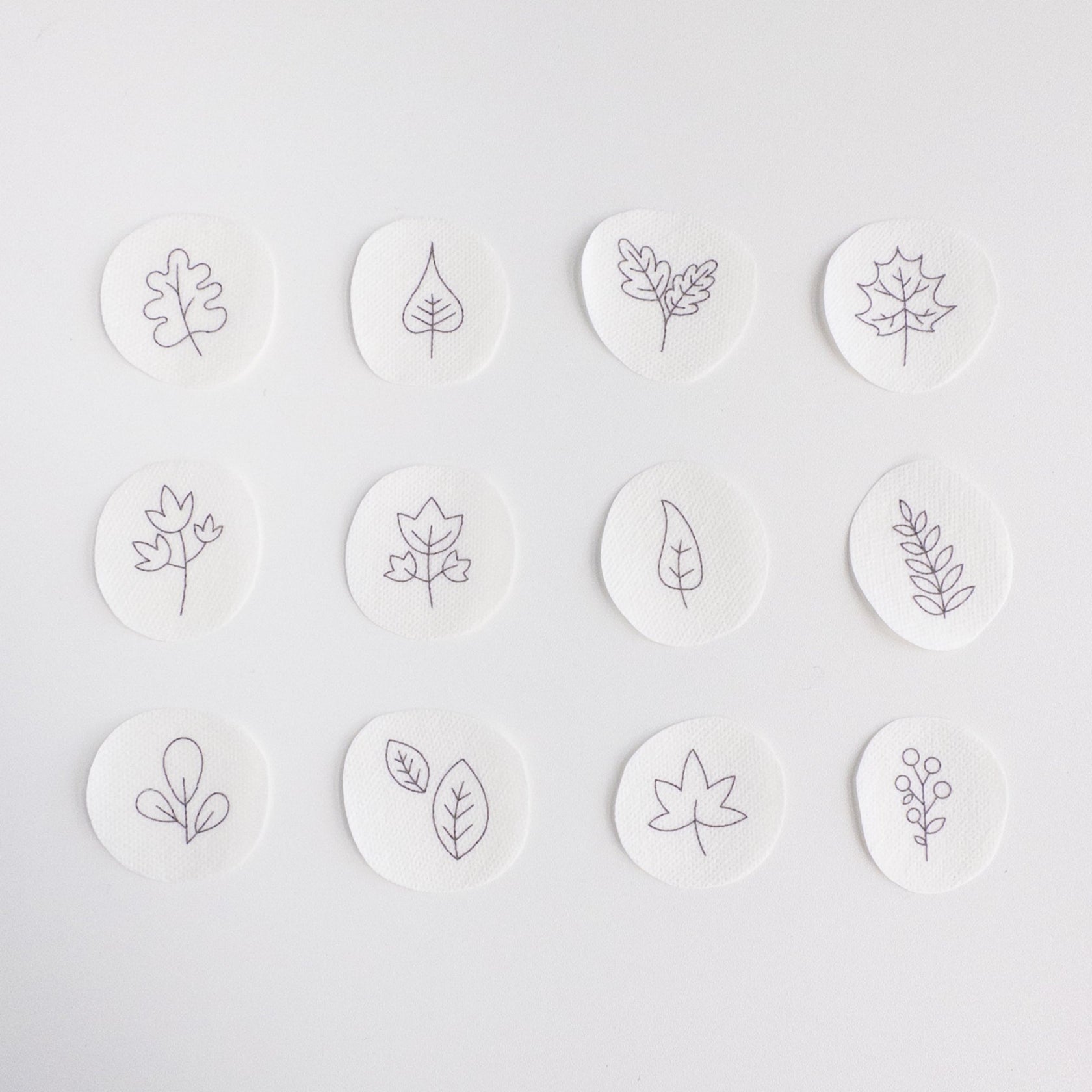 Mini Autumn Botanical Stick and Stitch Patterns – Olmsted Needlework Co.