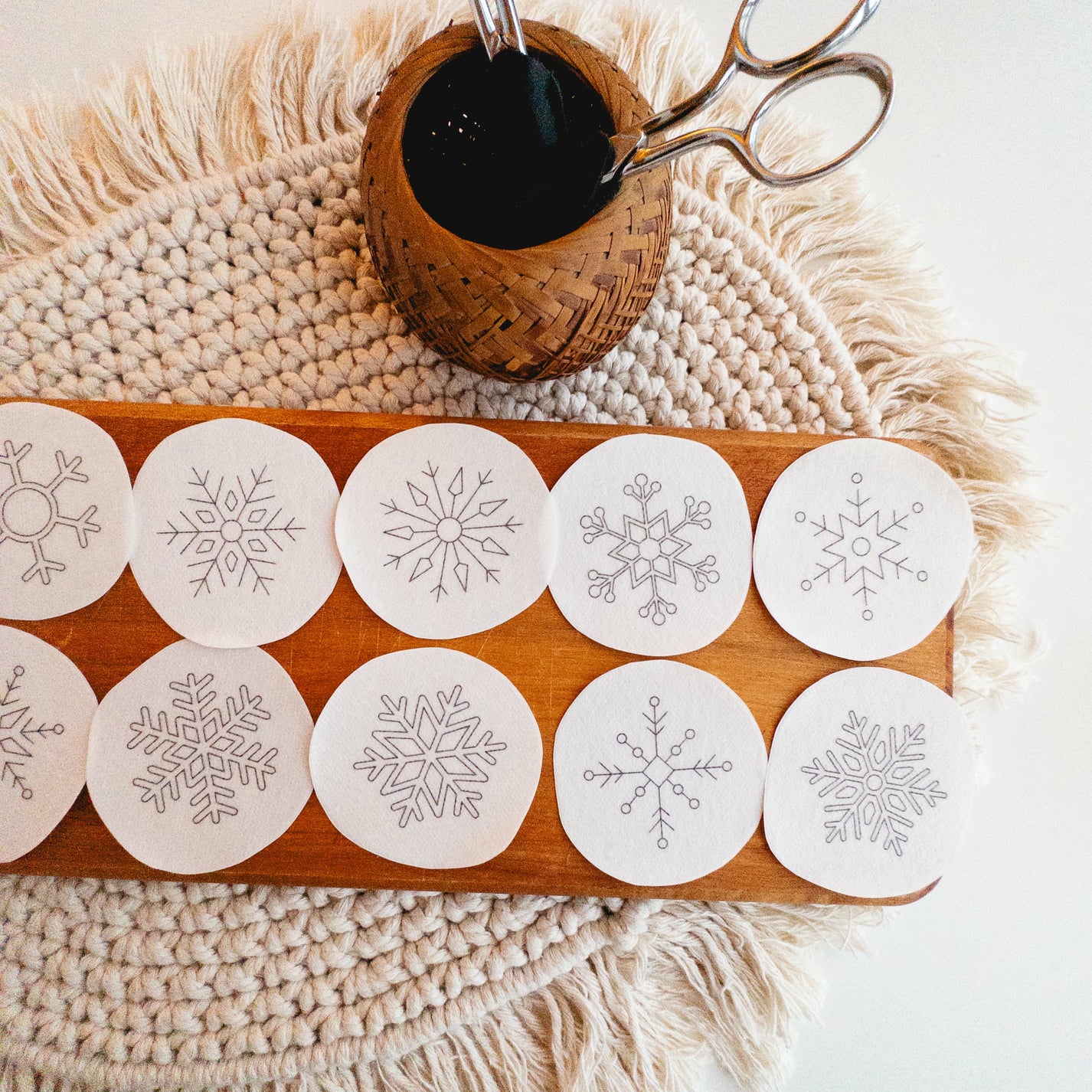 Snowflake Stick and Stitch Patterns – Olmsted Needlework Co.